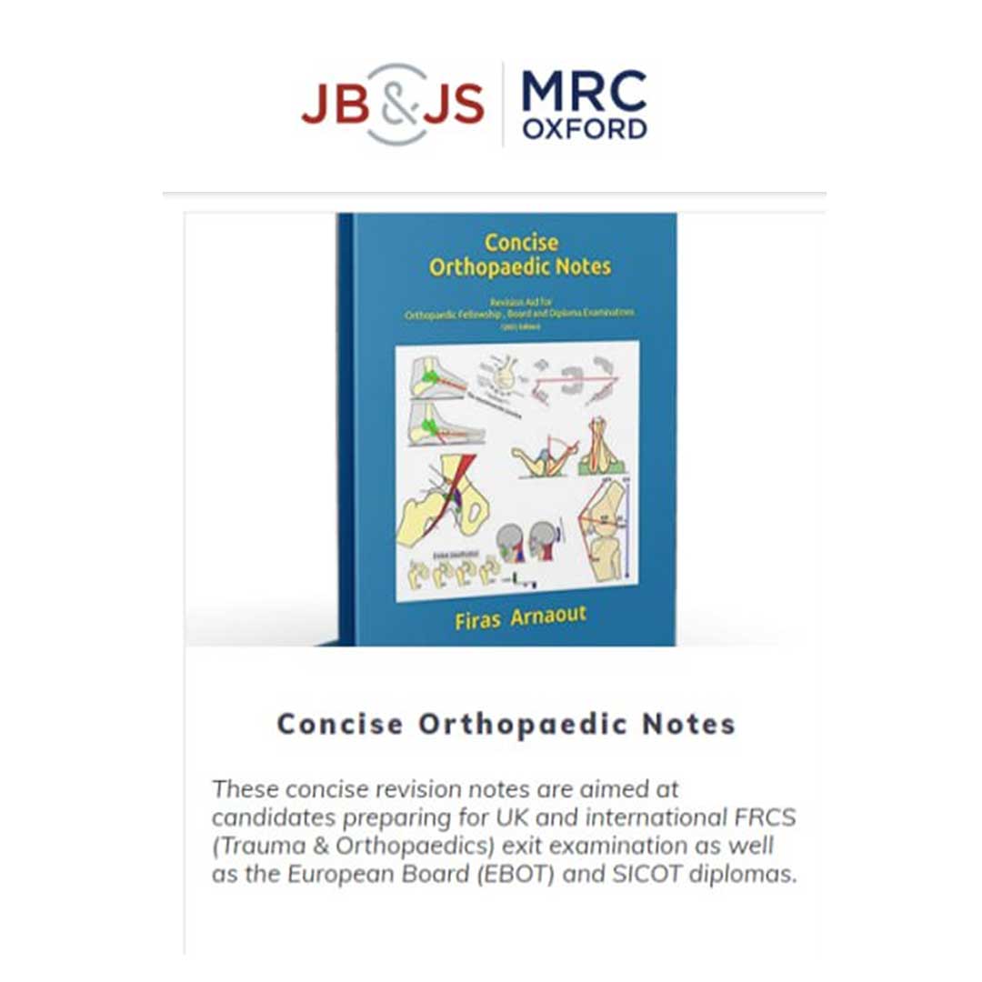 Concise Orthopaedic Notes - Award winning concise Notes