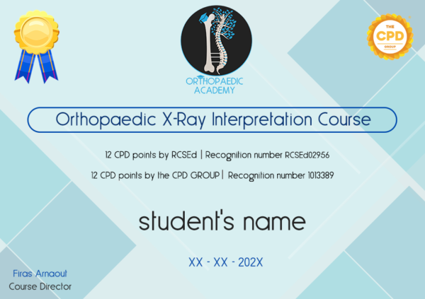 Orthopaedic X-Ray Interpretation Course - Orthopaedic Academy